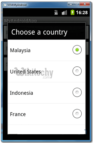 android tutorial - spinner android - By Microsoft Awarded MVP - Learn in 30sec| wikitechy