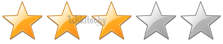 android tutorial - ratingbar in android - By Microsoft Awarded MVP - Learn in 30sec| wikitechy