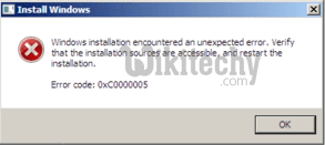 Windows Error Code 0xc0000005 PC OS Problem - By Microsoft Award MVP ...