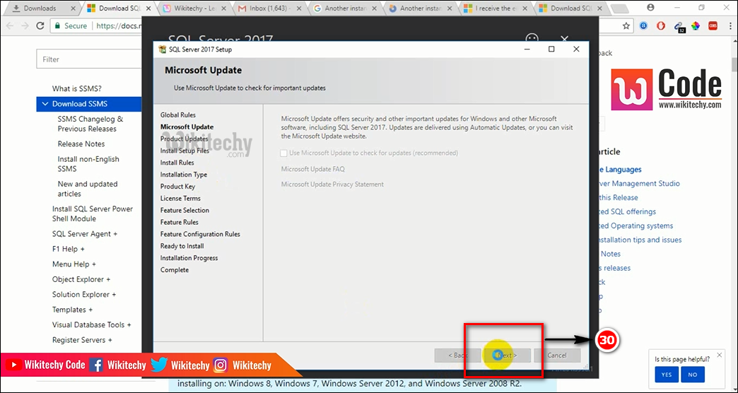How to Download and Install sql server 2017 - By Microsoft Awarded MVP - Learn in 30sec | wikitechy