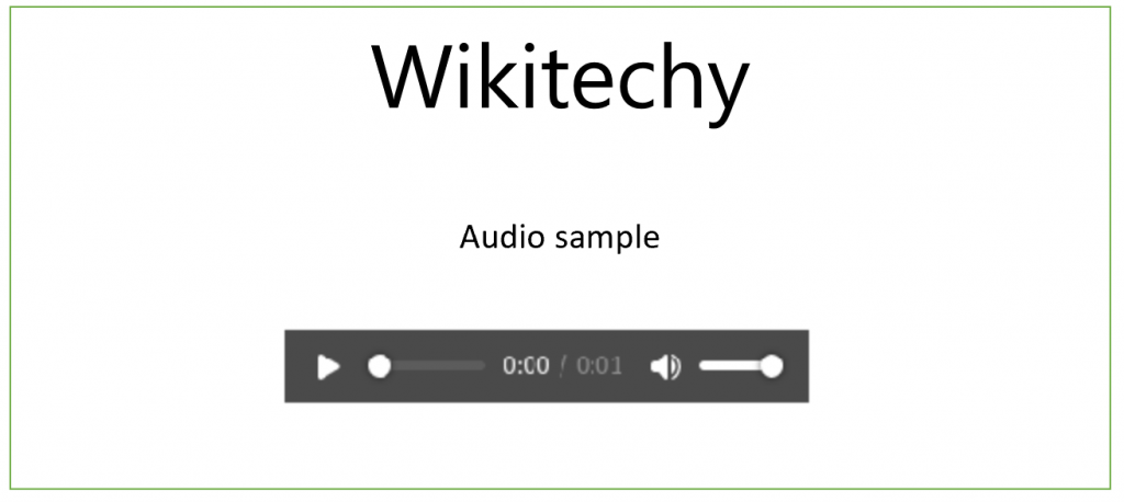 What are the various elements provided by HTML 5 for media content
