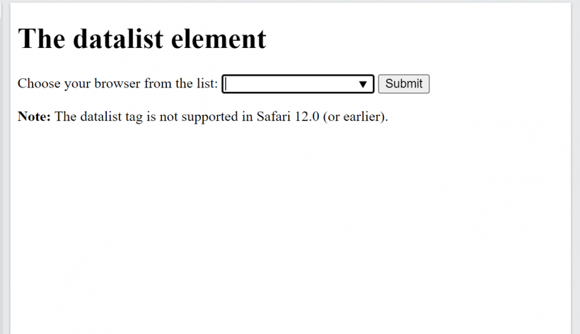 What is the datalist tag in HTML ? - HTML Datalist Tag - HTML