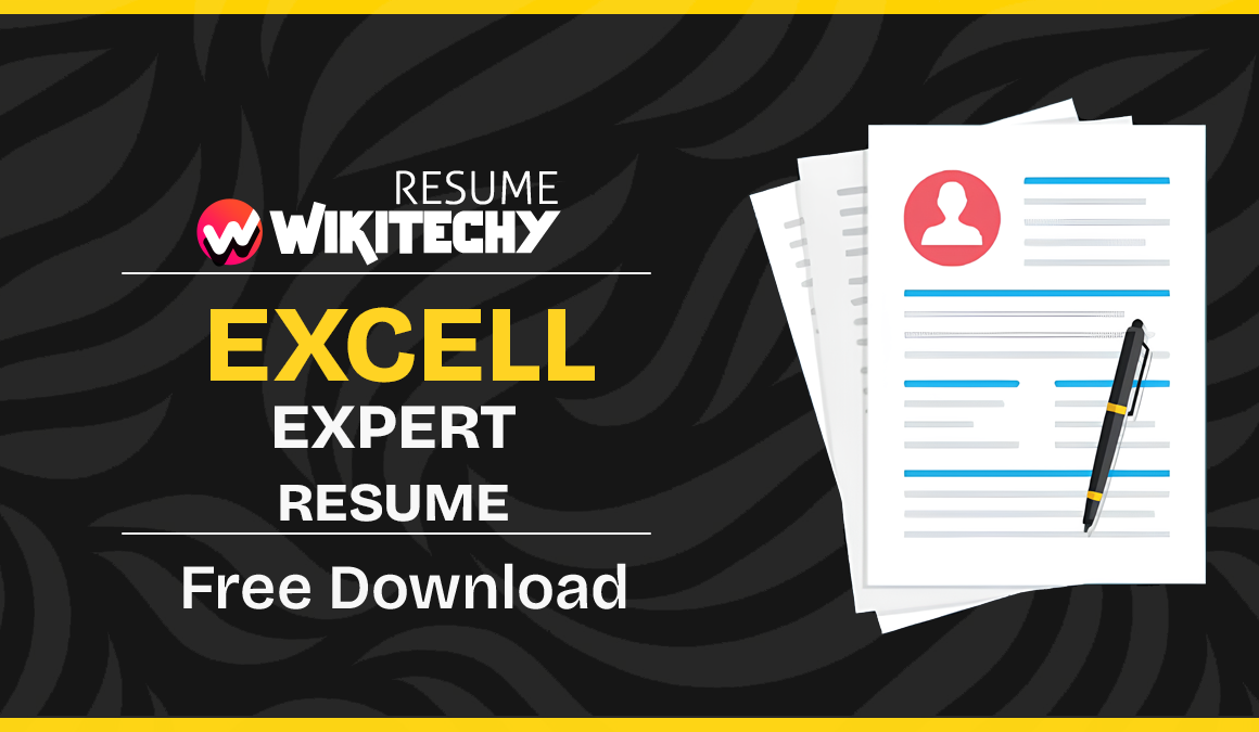 100+ Excel Expert Resume Sample | Excel Specialist Resume