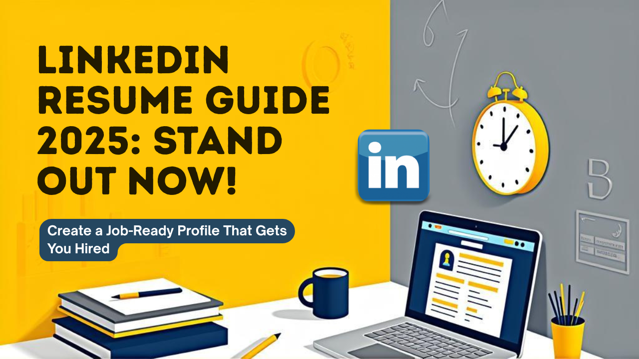 LinkedIn Resume Guide 2025 – Get Noticed & Hired Fast