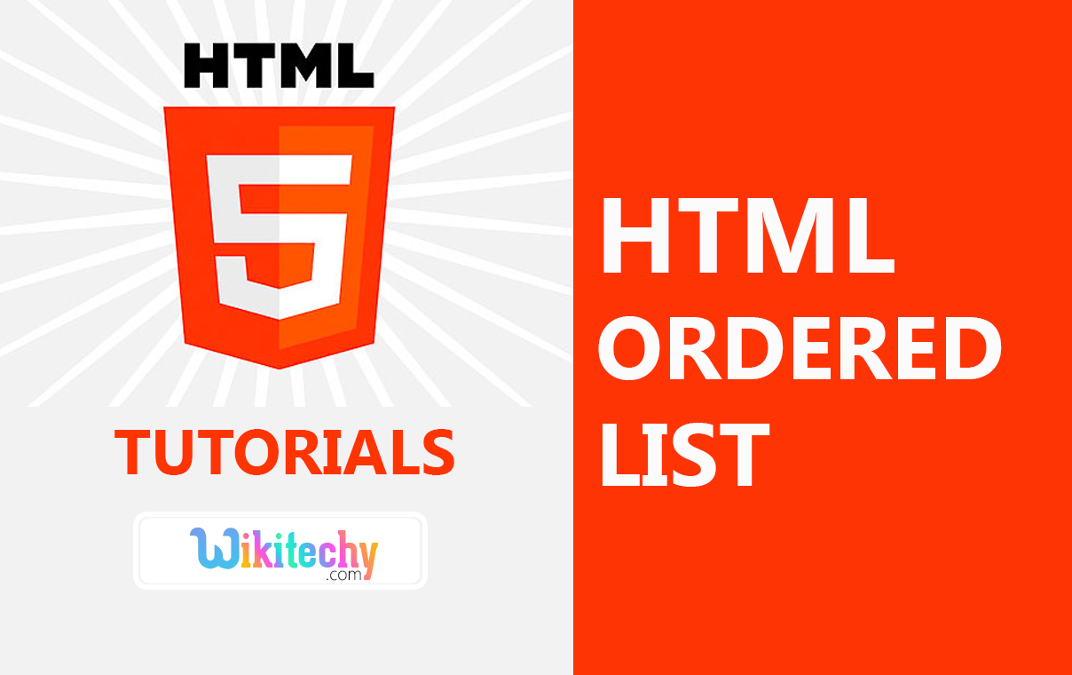 Html Tutorial Order List Tag In HTML Html5 Html Code Html Form Html Tutorial Order List Tag In HTML Html5 Html Code Html Form