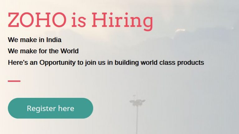 ZOHO hiring Java Developers with 1-5 years of experience - Wikitechy