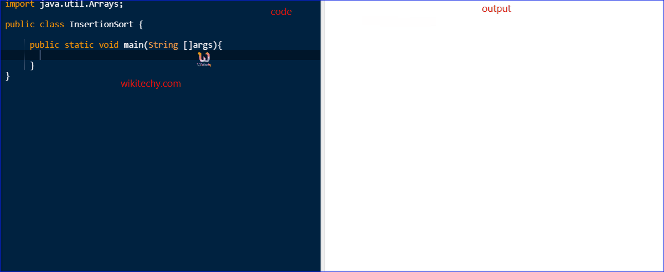 How To Implement Insertion Sort Algorithm In Java By Microsoft How To Implement Insertion Sort Algorithm In Java By Microsoft