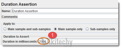 Jmeter Assertion | assertion example