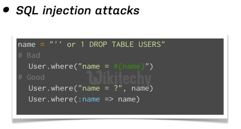 ruby on rails - Ruby on Rails Security - ruby on rails tutorial - rails guides - rails tutorial ...
